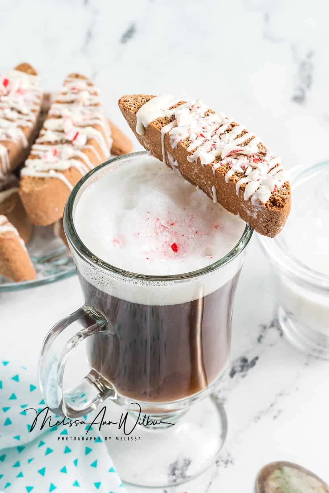 Peppermint White Chocolate Biscotti - The Suburban Soapbox