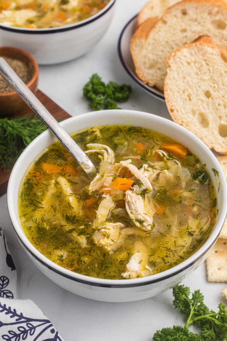 Best Homemade Chicken Soup (with Noodle & No-Noodle Options)