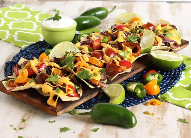 Grilled Fajita Nachos - The Suburban Soapbox