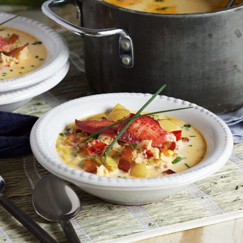 Lobster Corn Chowder - The Suburban Soapbox