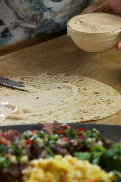 Southwest Style Steak Wrap - The Suburban Soapbox