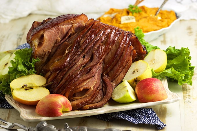 Bourbon Honey Baked Ham - The Suburban Soapbox