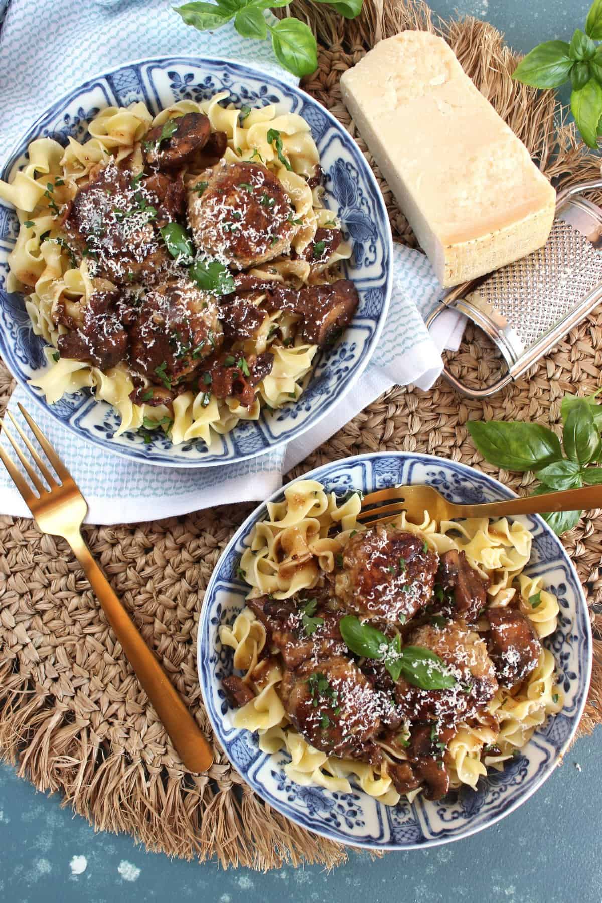 Chicken Marsala Meatballs Recipe - The Suburban Soapbox