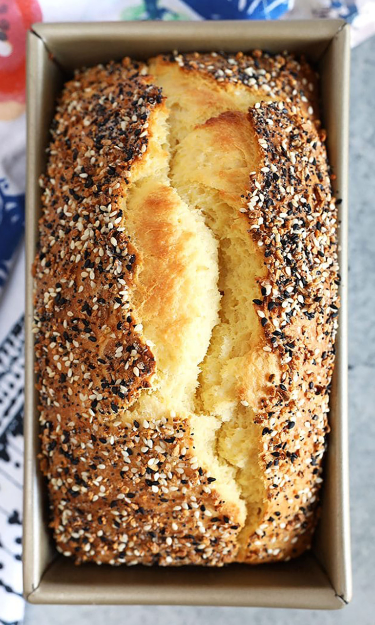 Everything Bagel Brioche Bread Recipe - The Suburban Soapbox
