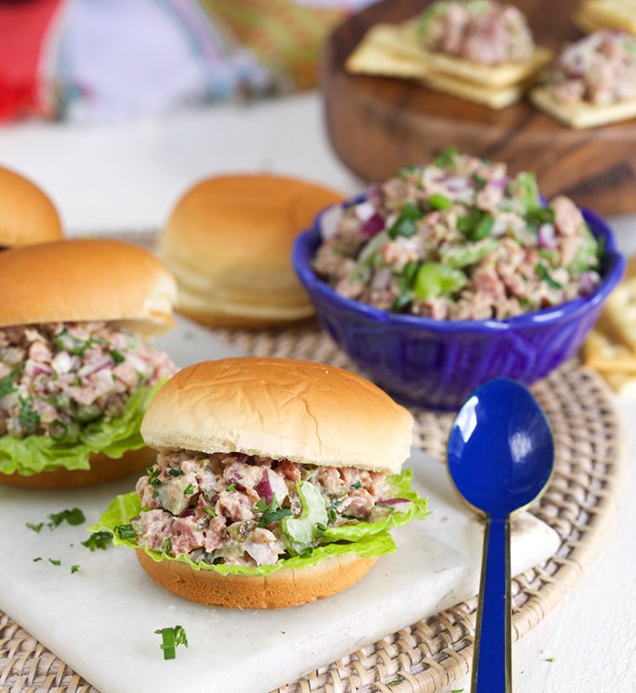 The Very Best Ham Salad Recipe - The Suburban Soapbox