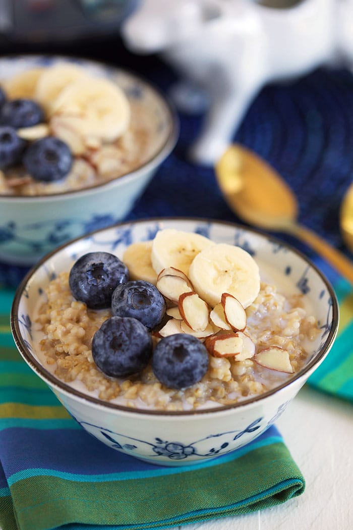 Instant Pot Steel Cut Oats - The Suburban Soapbox