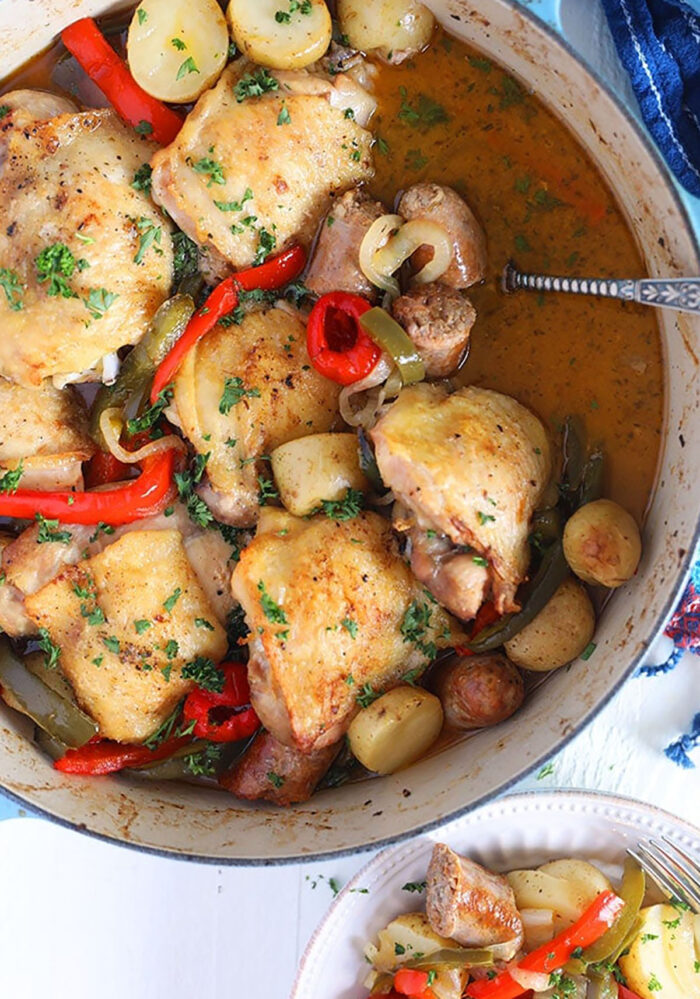 Chicken Scarpariello - The Suburban Soapbox