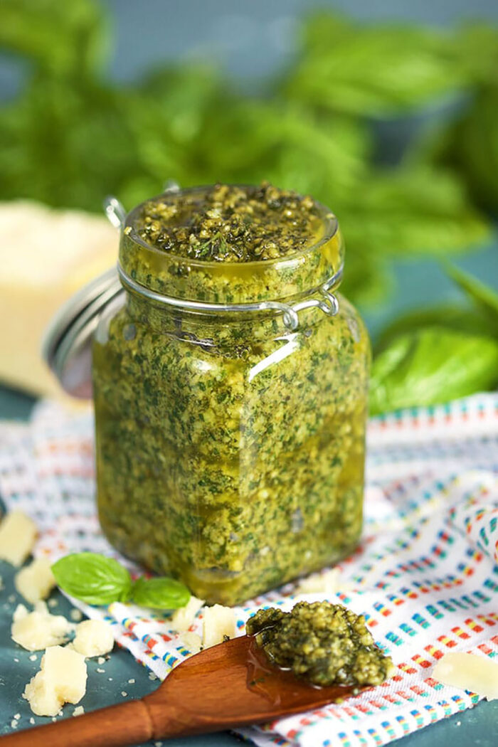 The Best Basil Pesto Recipe (Fresh, Easy, Freezer-Friendly)
