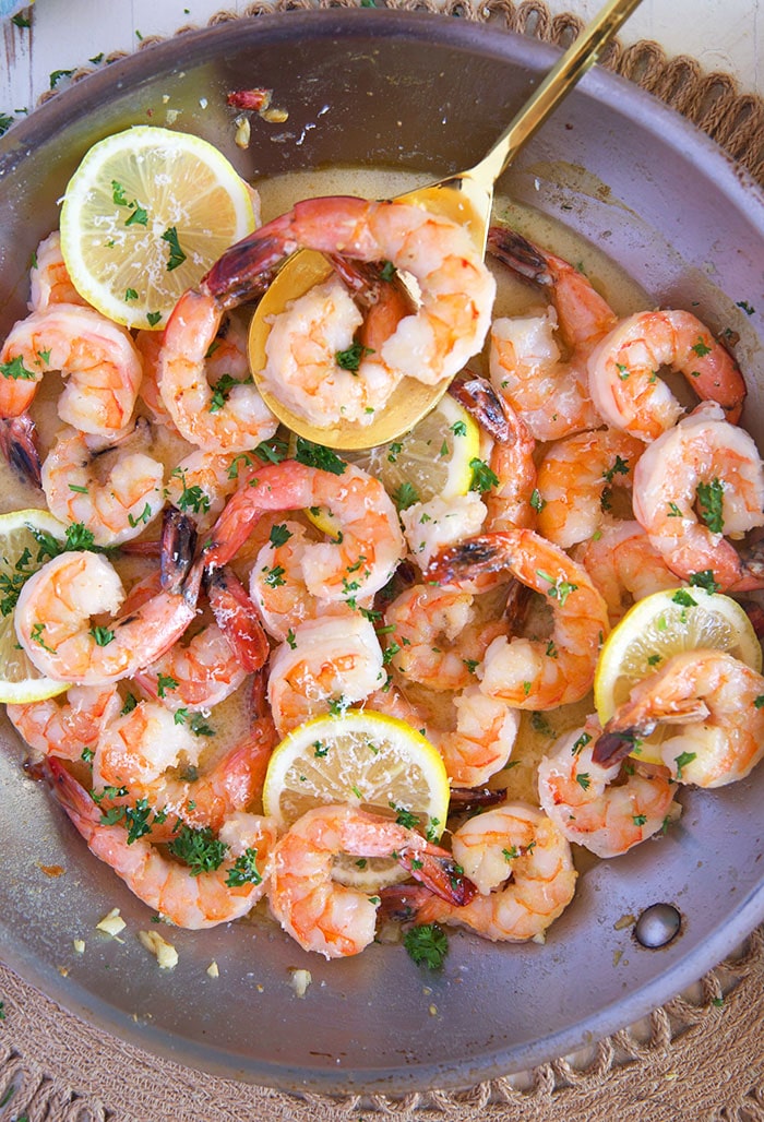 Lemon Garlic Shrimp Recipe - The Suburban Soapbox