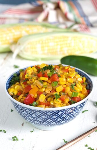 Cajun Corn Maque Choux - The Suburban Soapbox