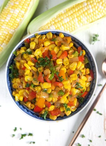 Cajun Corn Maque Choux - The Suburban Soapbox