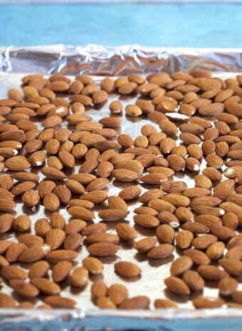 Spicy Maple Cinnamon Roasted Almonds - The Suburban Soapbox