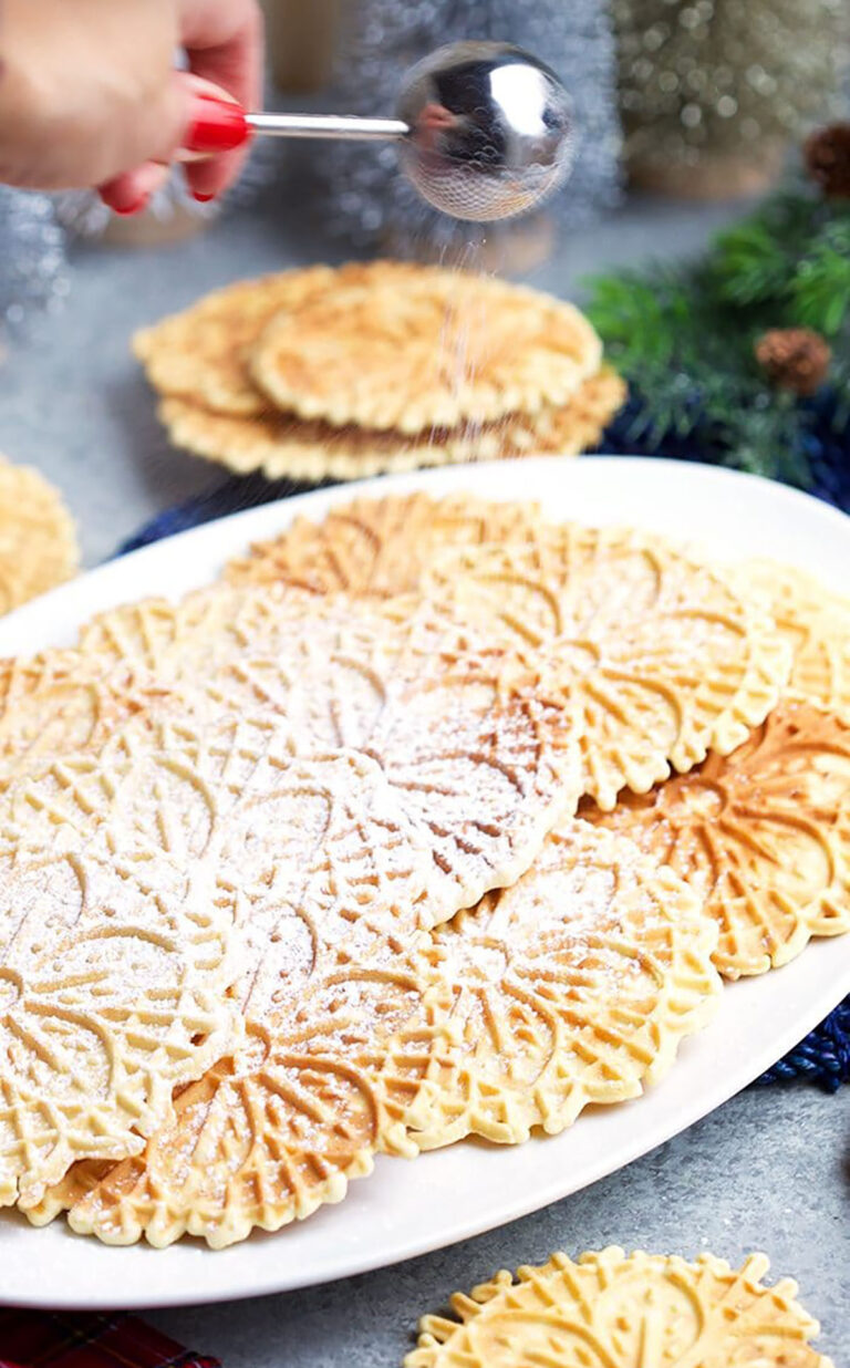 The Best Pizzelle Recipe - The Suburban Soapbox