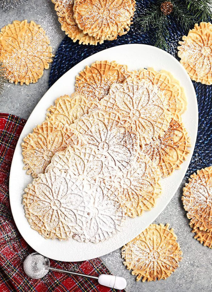 The Best Pizzelle Recipe - The Suburban Soapbox