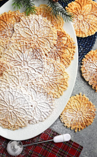 The Best Pizzelle Recipe - The Suburban Soapbox