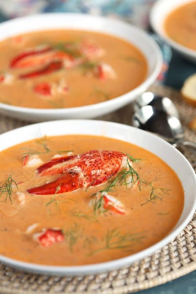Easy Lobster Bisque - The Suburban Soapbox