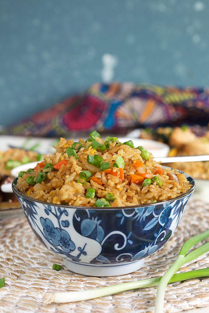 Simple Homemade Hibachi Fried Rice - The Suburban Soapbox