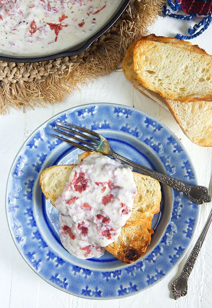 Creamed Chipped Beef Recipe - The Suburban Soapbox