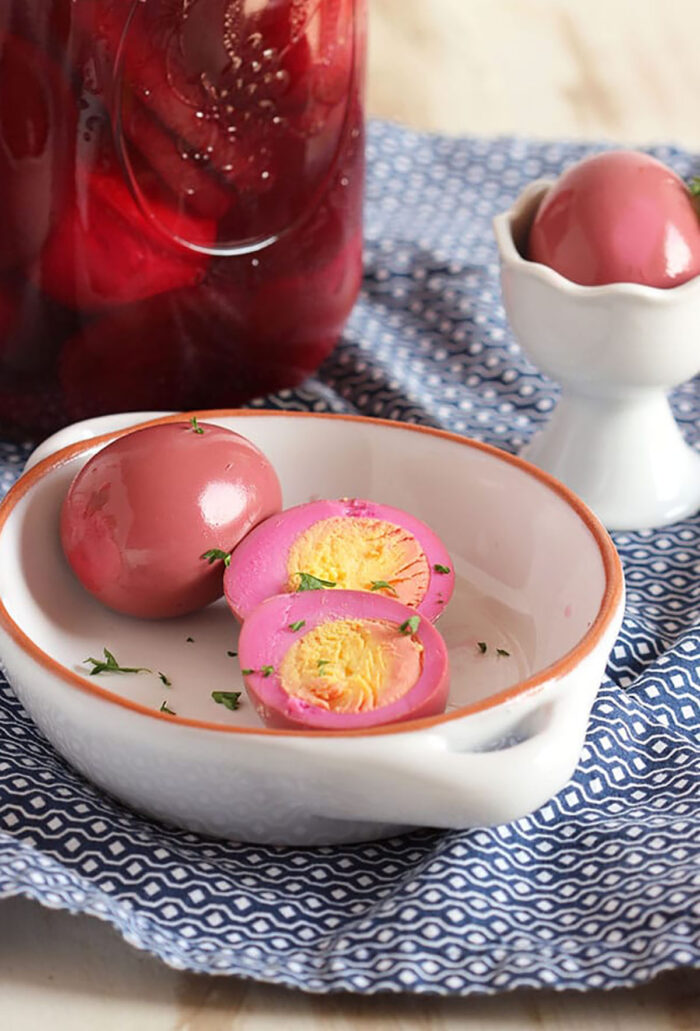 The Best Red Beet Pickled Eggs - The Suburban Soapbox