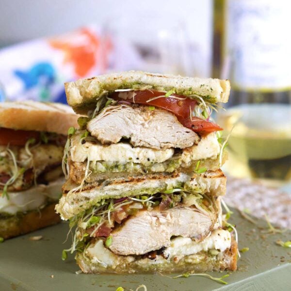Grilled Chicken Pesto Sandwich - The Suburban Soapbox