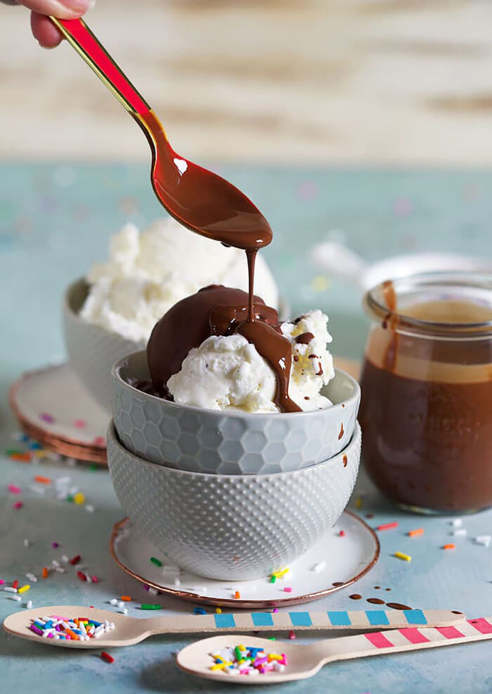 Homemade Chocolate Magic Shell - The Suburban Soapbox