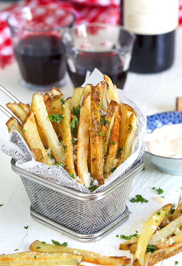 Parmesan Truffle Fries - The Suburban Soapbox