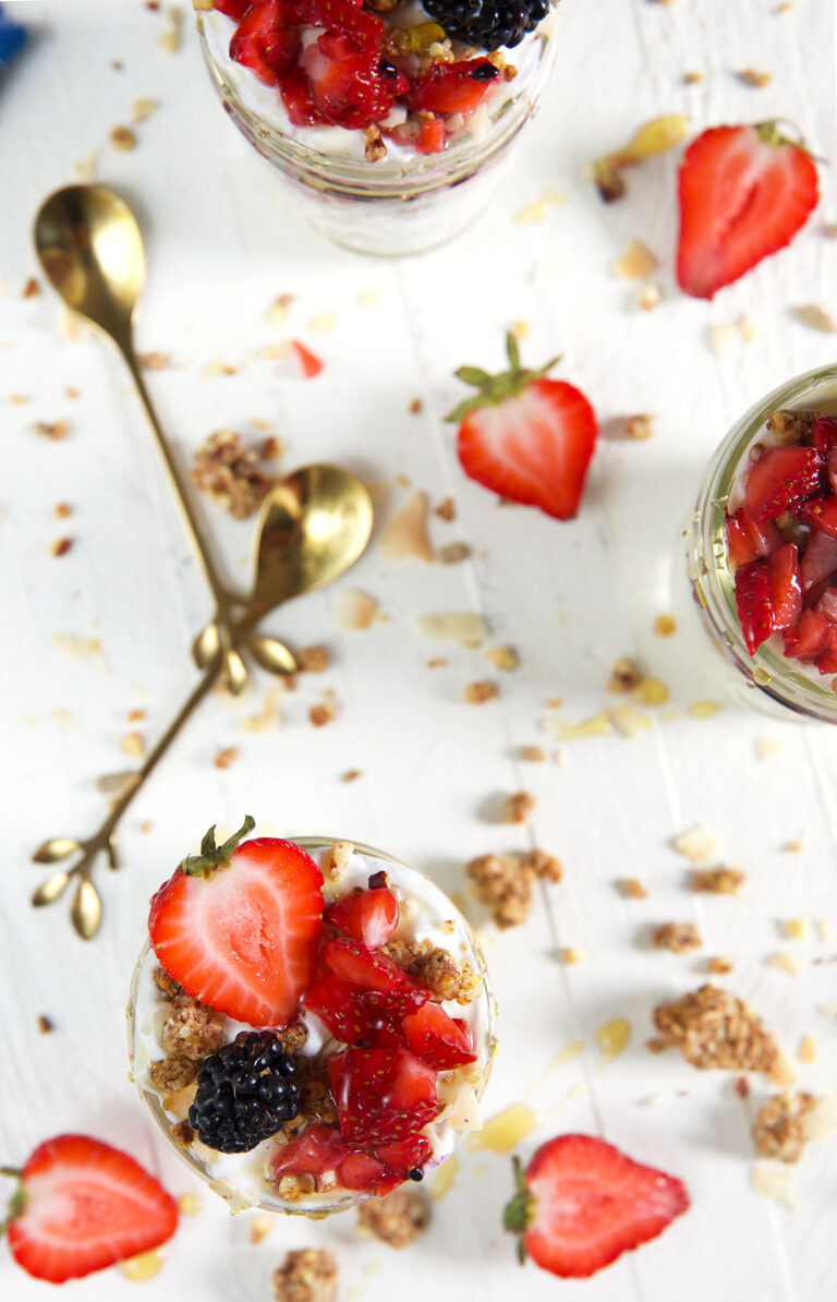 Berry Yogurt Parfait - The Suburban Soapbox