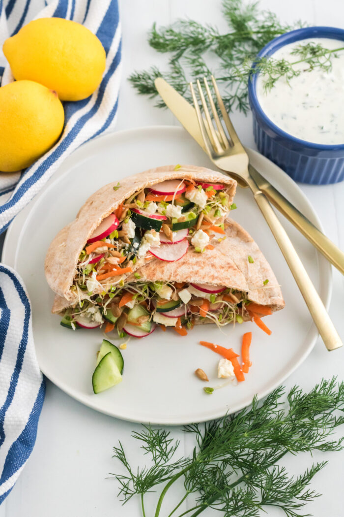 Veggie Pita Pockets - The Suburban Soapbox