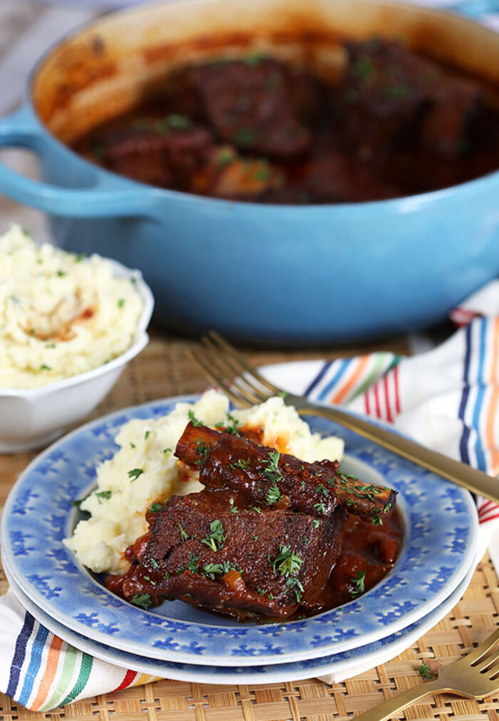 Honey Chipotle Braised Beef Short Ribs - The Suburban Soapbox