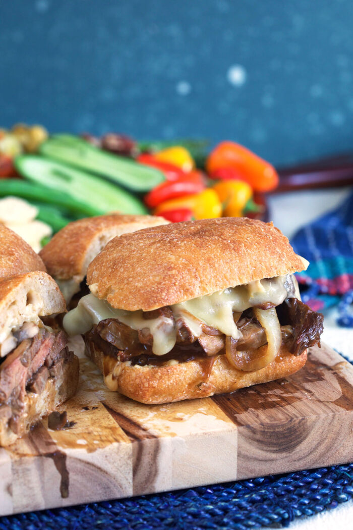 Hot Roast Beef Sandwich - The Suburban Soapbox