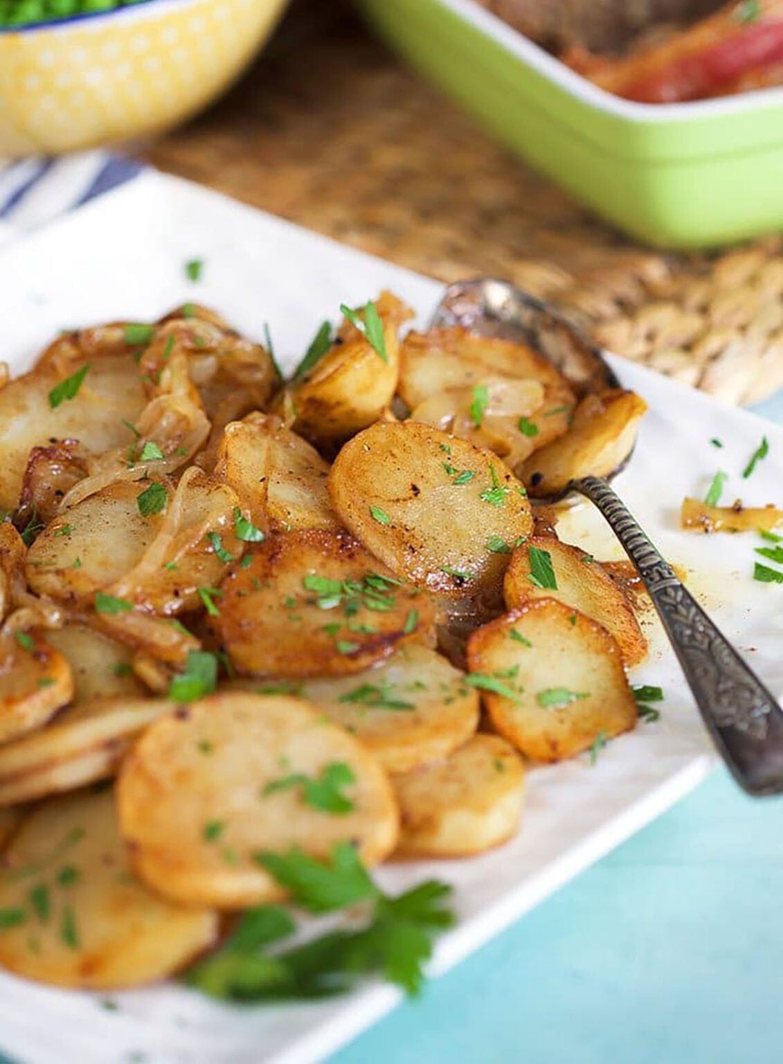 French Lyonnaise Potatoes - The Suburban Soapbox