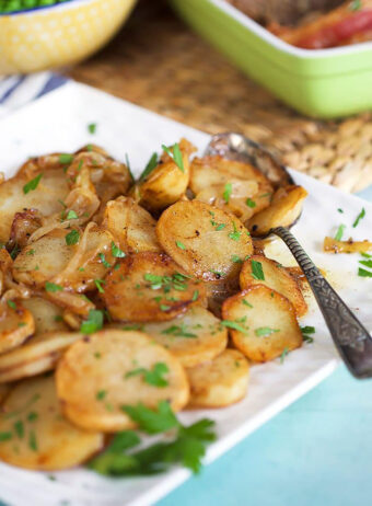 French Lyonnaise Potatoes - The Suburban Soapbox
