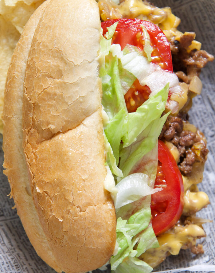 The Best Chopped Cheese Sandwich - The Suburban Soapbox