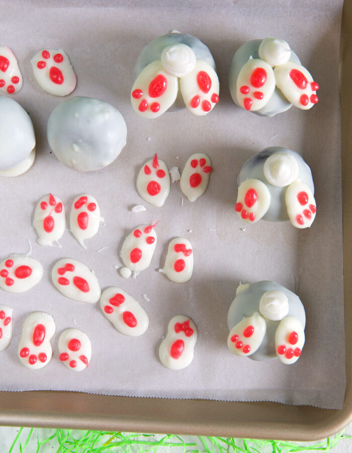 Easter Oreo Truffles (Bunny Butt Truffles) - The Suburban Soapbox