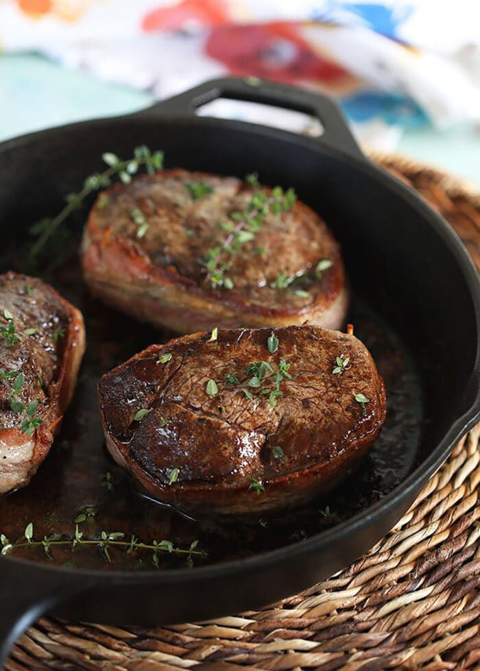 The Very Best Bacon Wrapped Filet Mignon - The Suburban Soapbox
