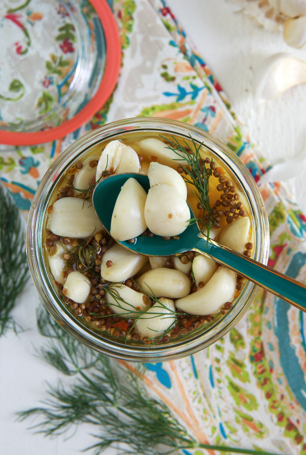 Quick Pickled Garlic - The Suburban Soapbox