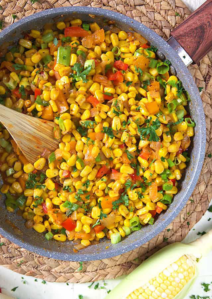 Cajun Corn Maque Choux - The Suburban Soapbox