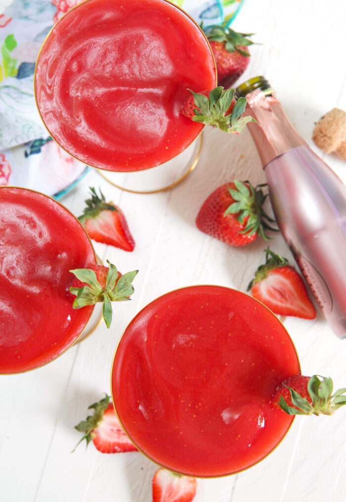 Refreshing Strawberry Frosé - The Suburban Soapbox