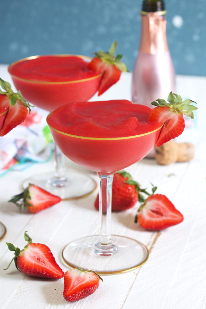 Refreshing Strawberry Frosé - The Suburban Soapbox