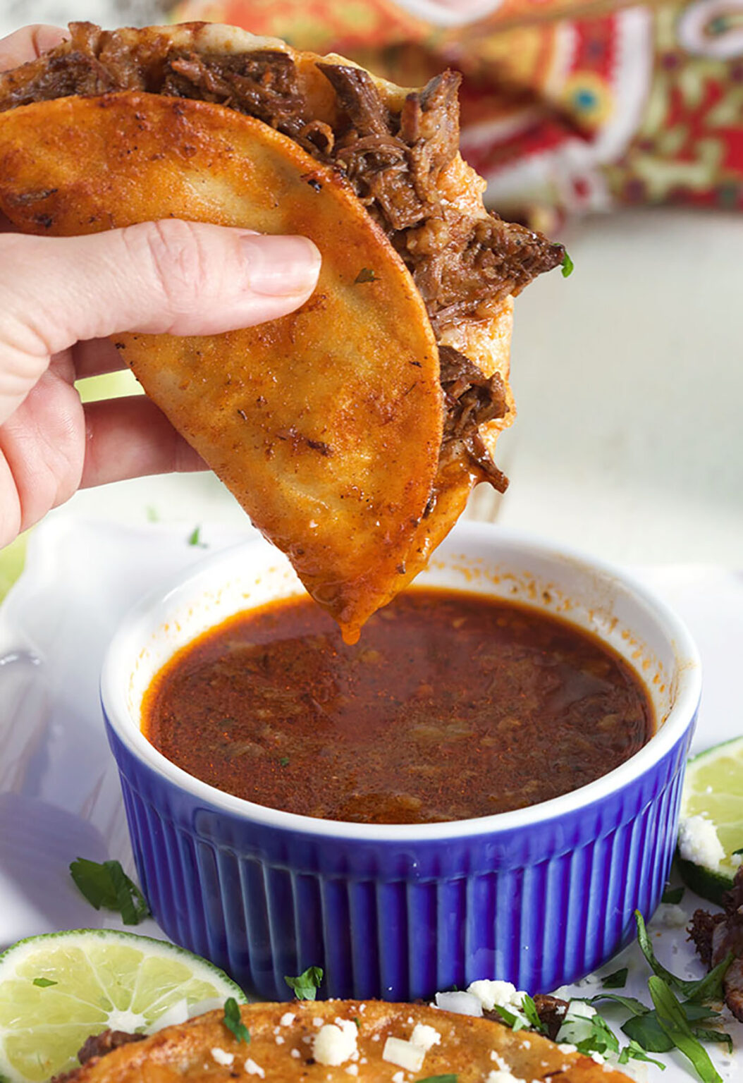 Birria Tacos Recipe – Crispy Quesabirria Tacos at Home