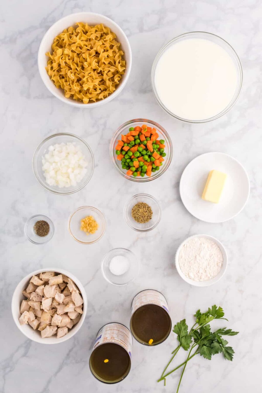 Creamy Chicken Noodle Soup - The Suburban Soapbox