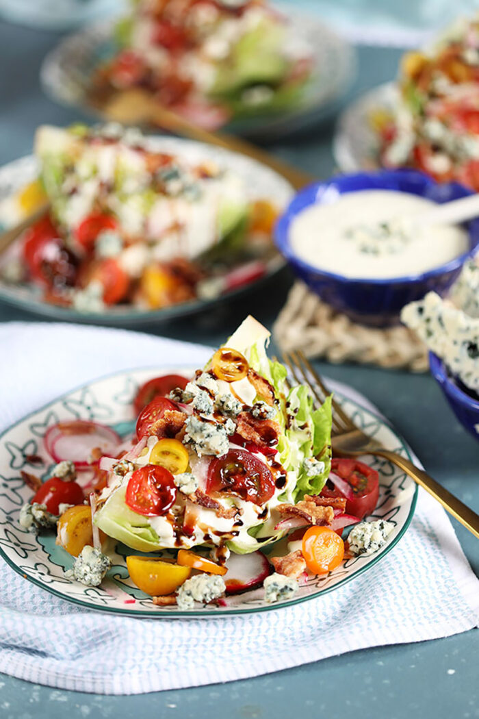 Loaded Iceberg Wedge Salad - The Suburban Soapbox