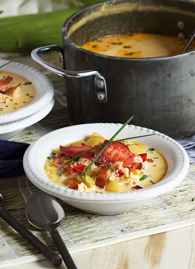 Lobster Corn Chowder - The Suburban Soapbox