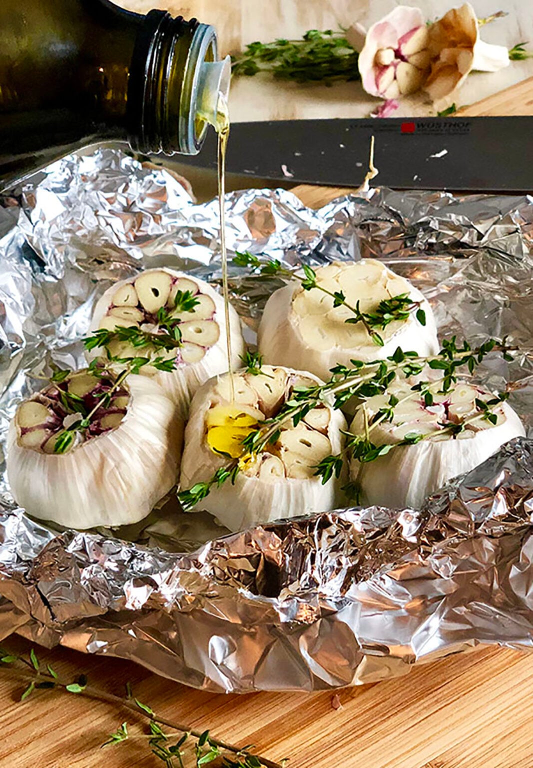How to Roast Garlic (Roasted Garlic Recipe) - The Suburban Soapbox