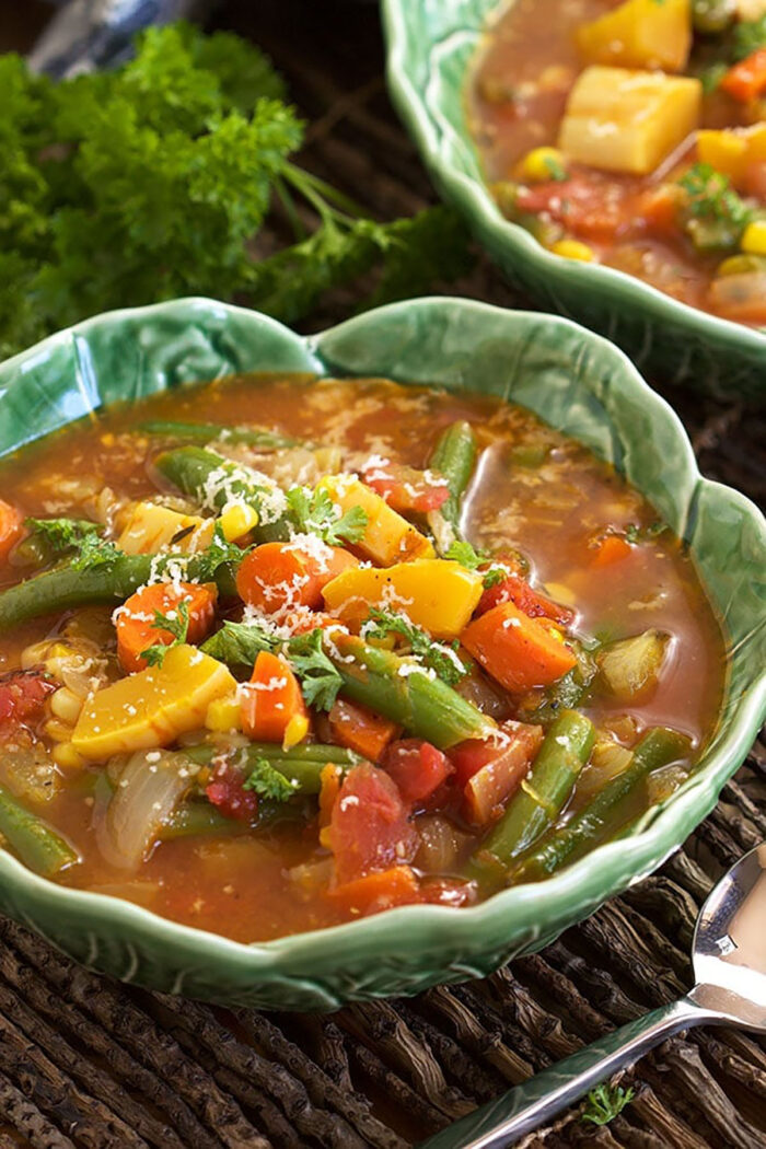 The Best Vegetable Soup - The Suburban Soapbox
