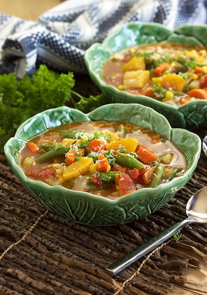 The Best Vegetable Soup - The Suburban Soapbox