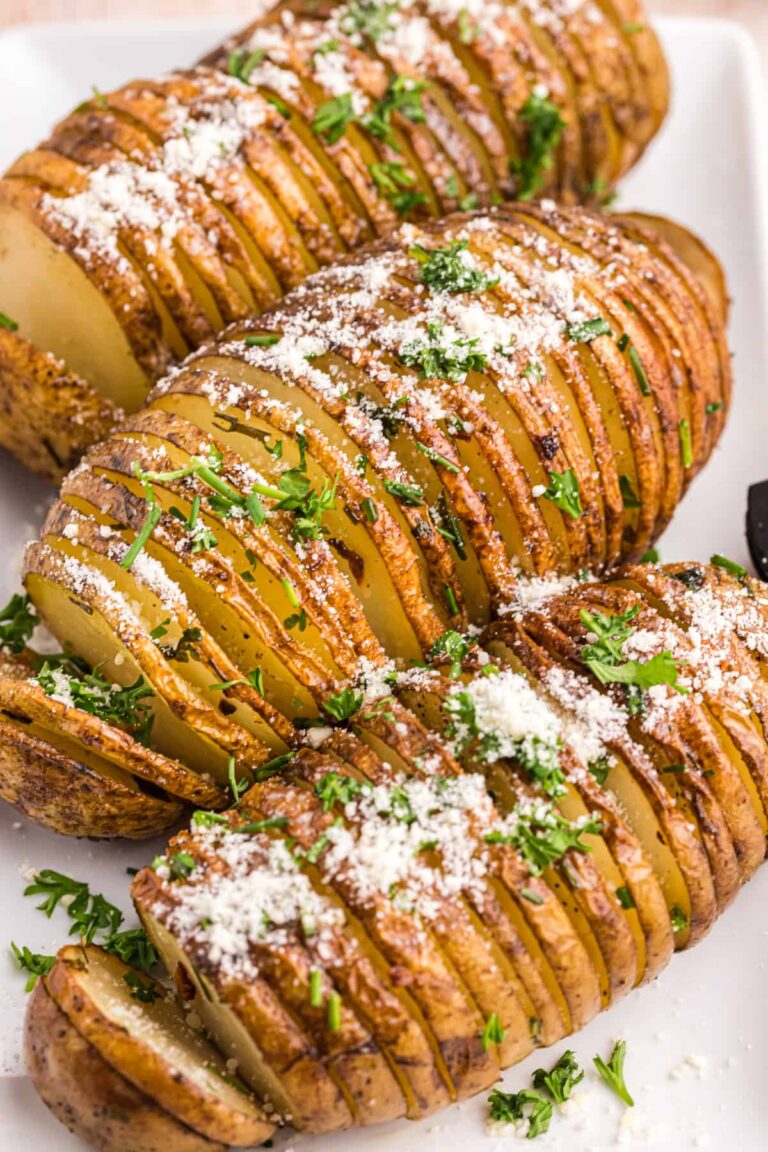 Hasselback Potatoes - The Suburban Soapbox