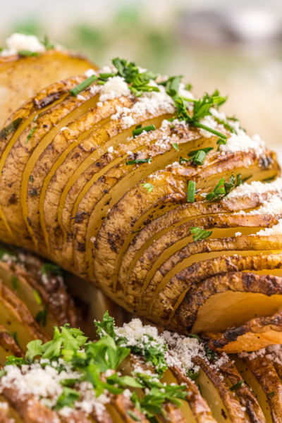 Hasselback Potatoes - The Suburban Soapbox