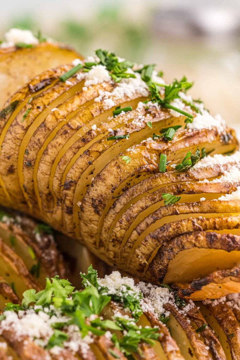 Hasselback Potatoes - The Suburban Soapbox