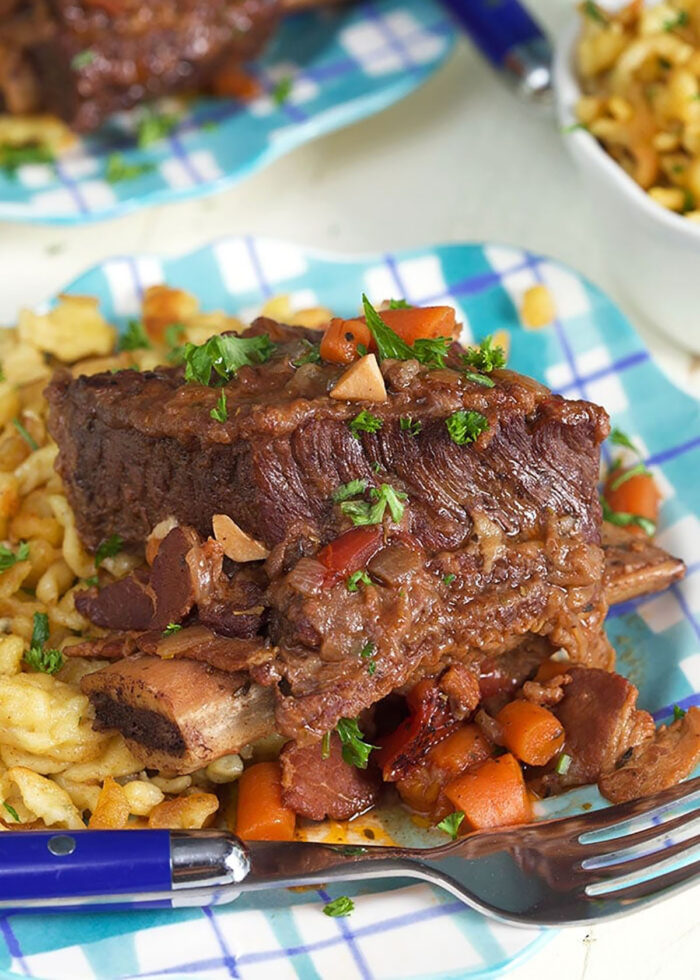 Red Wine Braised Short Ribs - The Suburban Soapbox